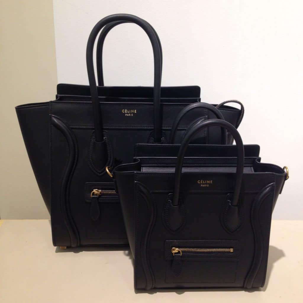 Celine Nano Luggage Tote Bag Reference Guide - Spotted Fashion