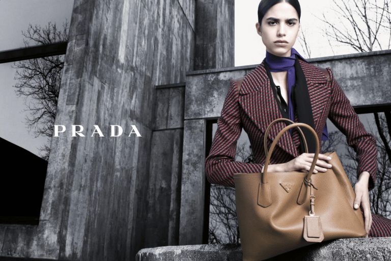 Prada Fall/Winter 2014 Ad Campaign featuring new Chain Runway Bag ...