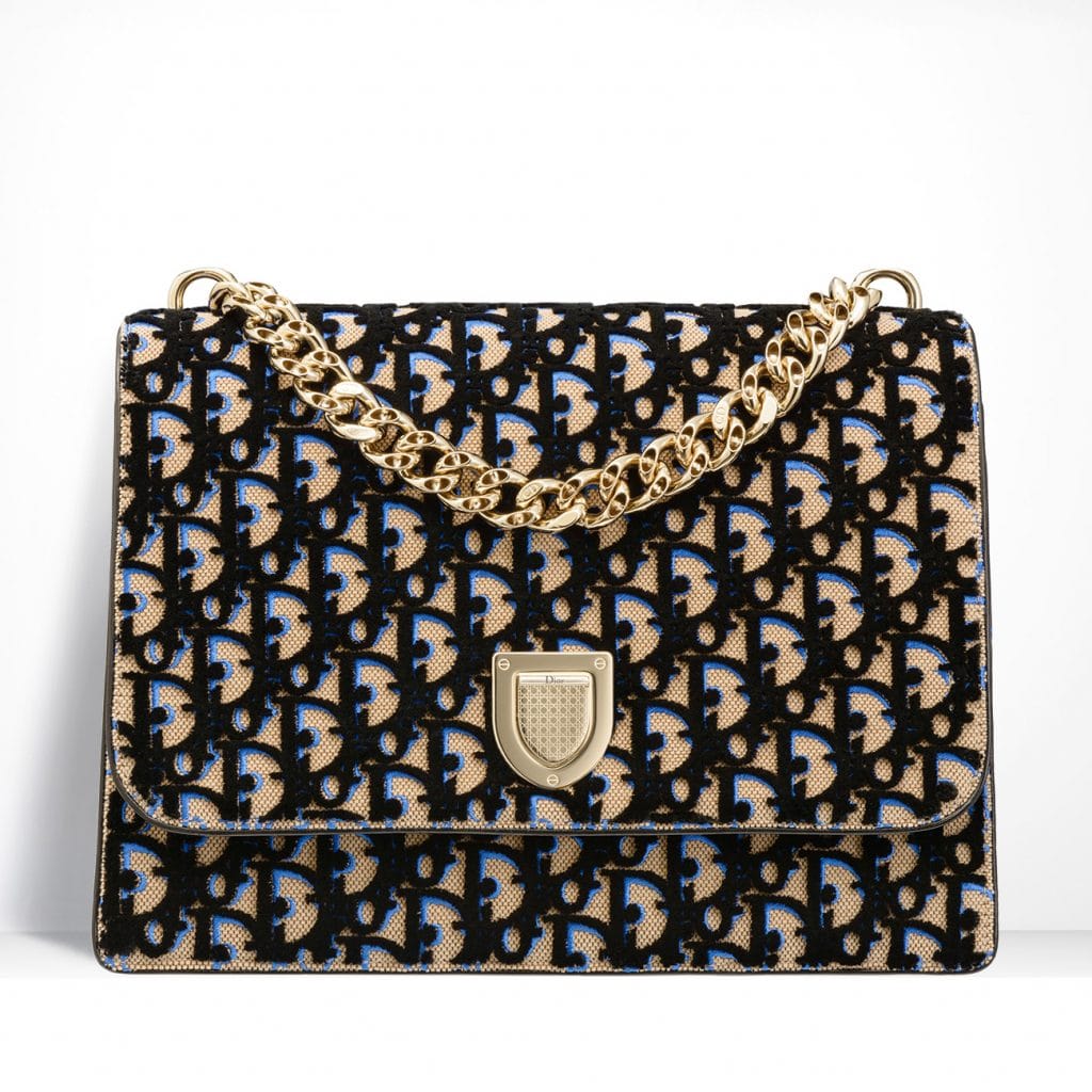 Dior Vintage Monogram Print Bag From Fall/Winter 2016 - Spotted Fashion