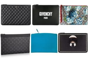 Top 10 Large Designer Pouch Bags - Spotted Fashion