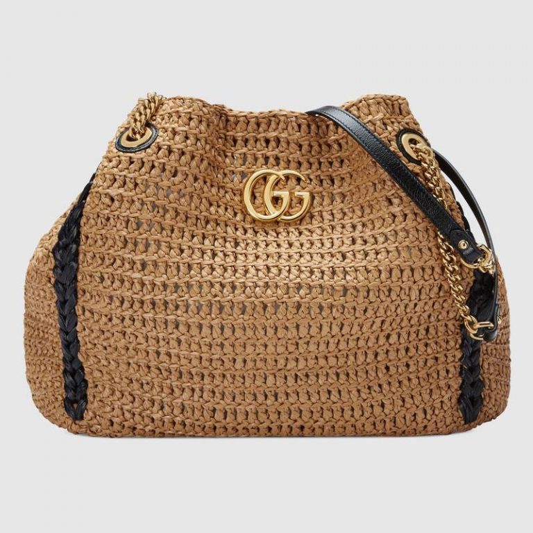Gucci Pre-Fall 2019 Bag Collection Features Raffia and Straw Bags ...