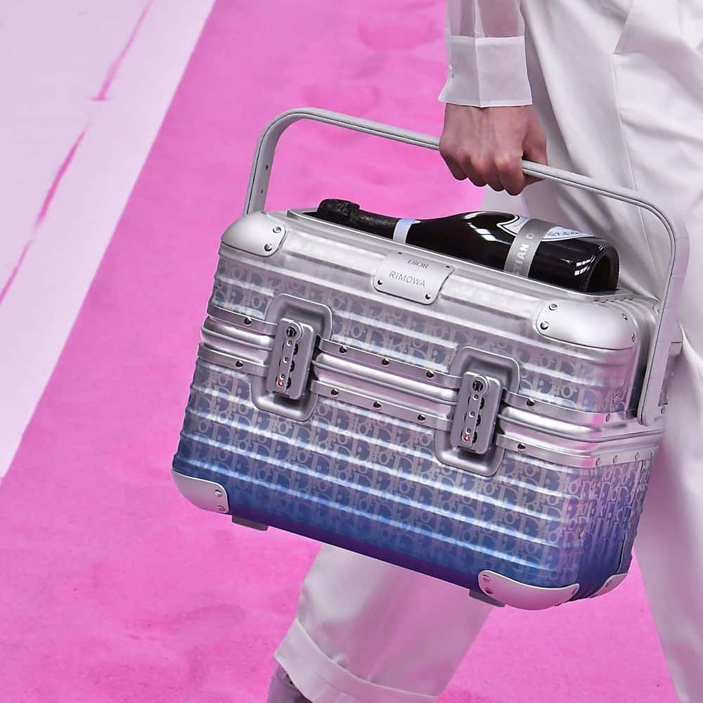 Dior Collabs with Rimowa for Spring 2020 Runway Show Men's Bag ...