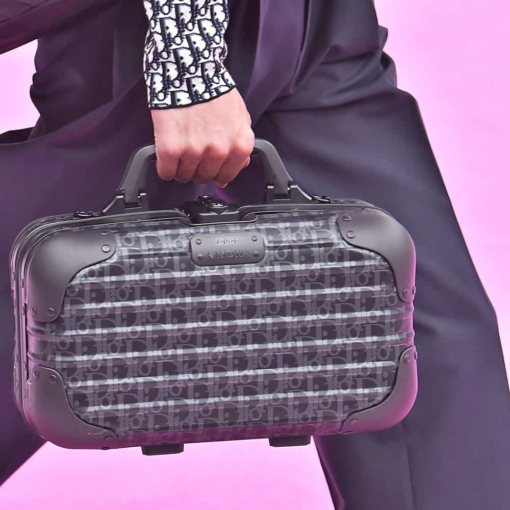 Dior Collabs with Rimowa for Spring 2020 Runway Show Men's Bag ...