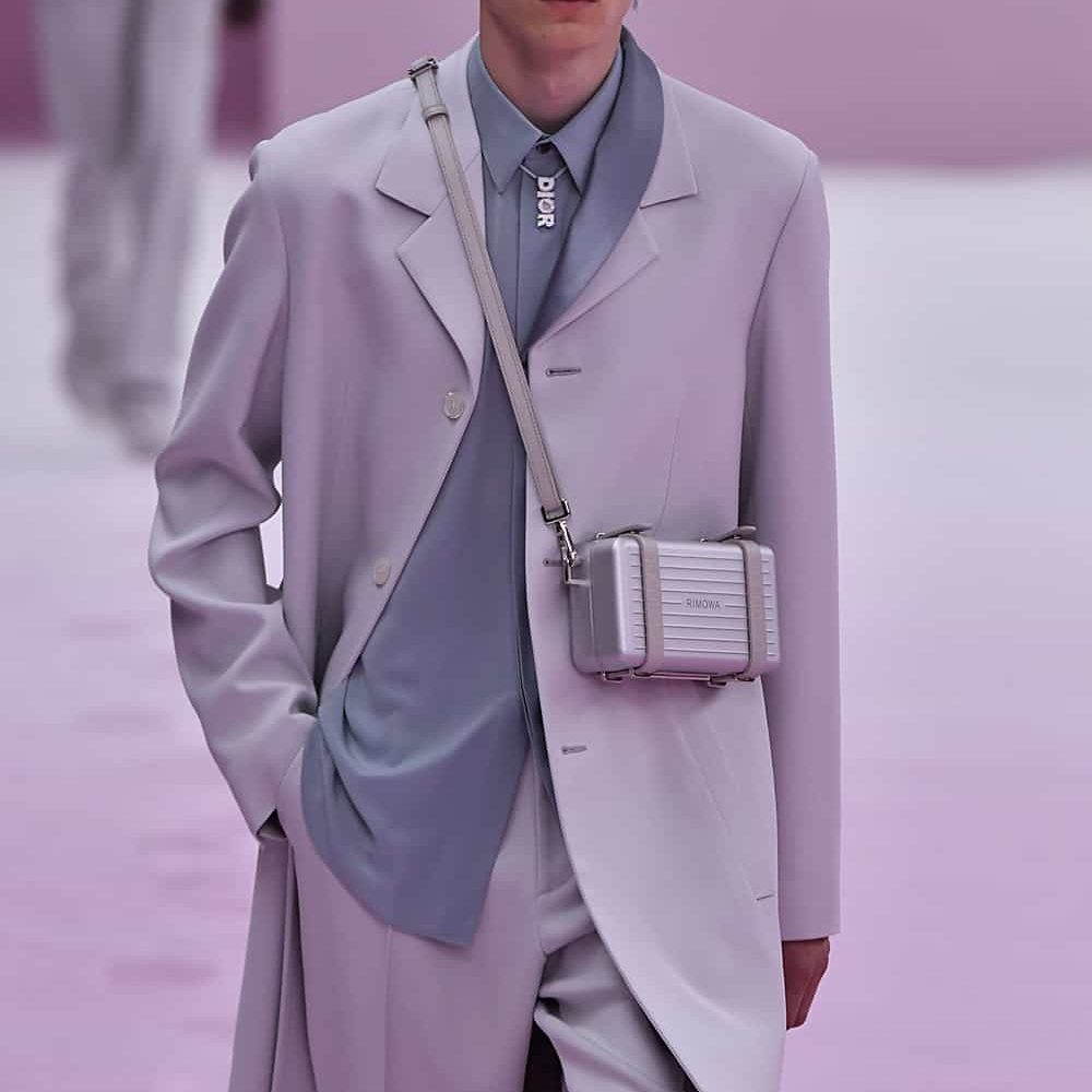 Dior Collabs with Rimowa for Spring 2020 Runway Show Men's Bag ...