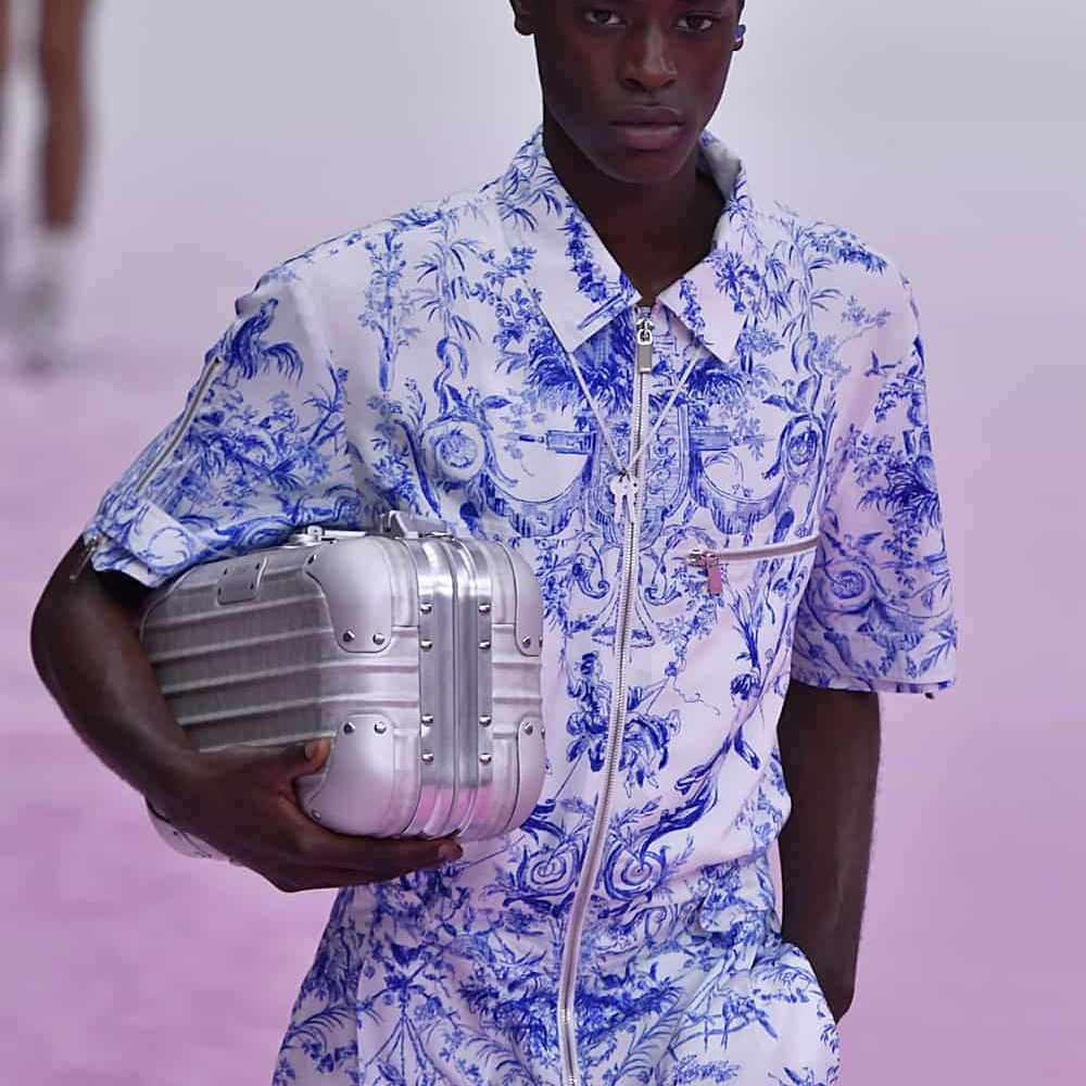 Dior Collabs with Rimowa for Spring 2020 Runway Show Men's Bag ...